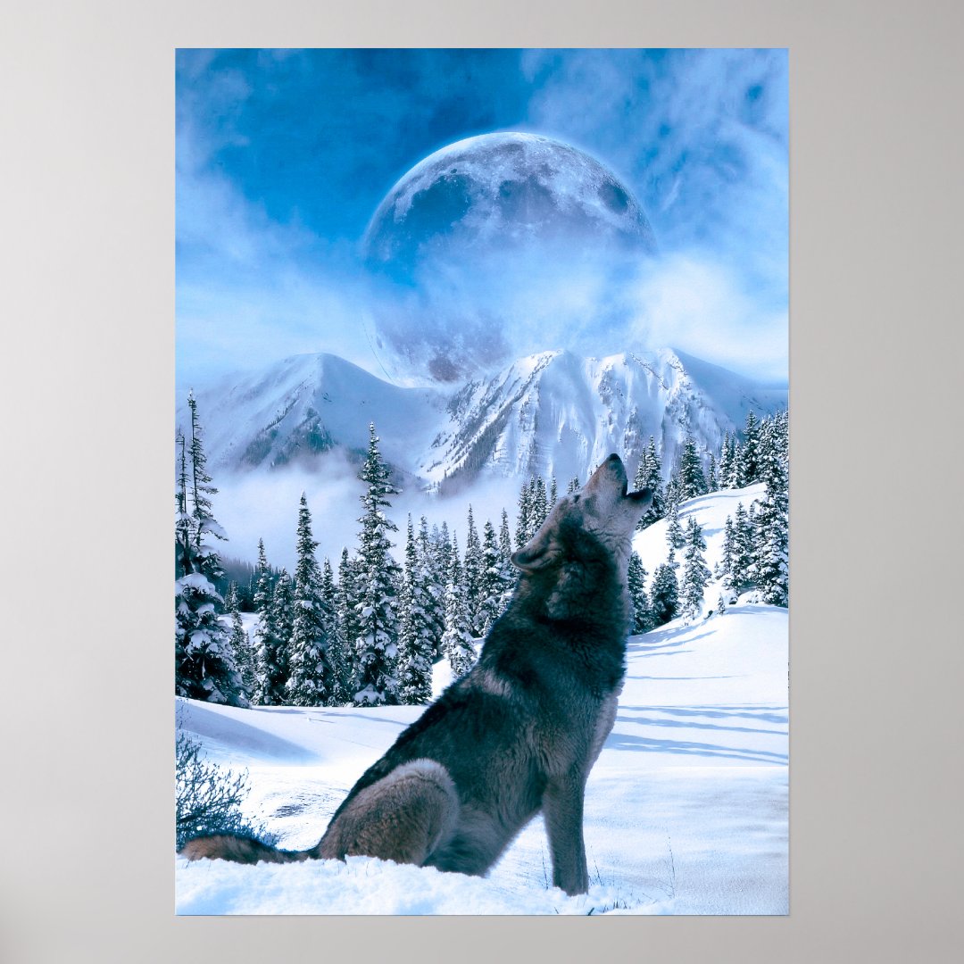 Wolf Call Poster | Zazzle