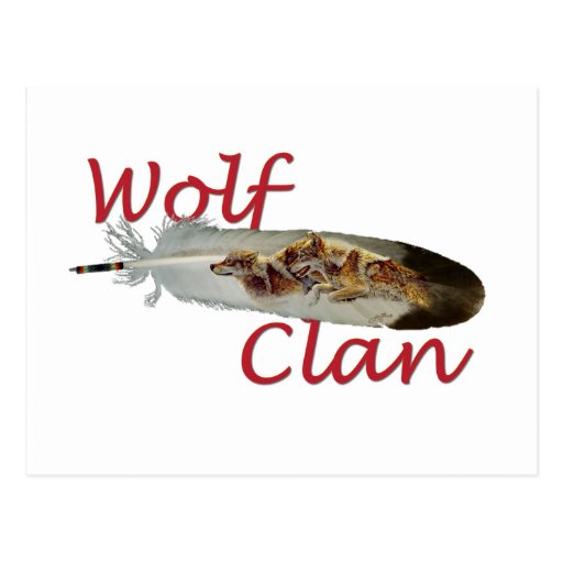 Wolf Clan Postcard | Zazzle