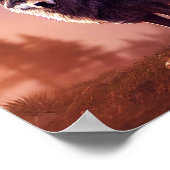 Wolf in Wilderness Decoupage Tissue Paper Poster | Zazzle