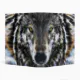 Wolf Inspirational graphic Portrait Mini Binder | Zazzle
