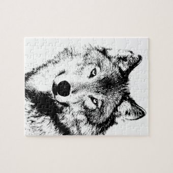 Wolf Jigsaw Puzzle | Zazzle