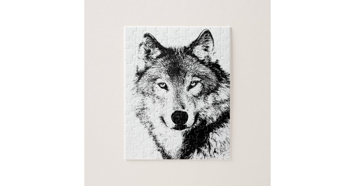 Wolf Jigsaw Puzzle | Zazzle