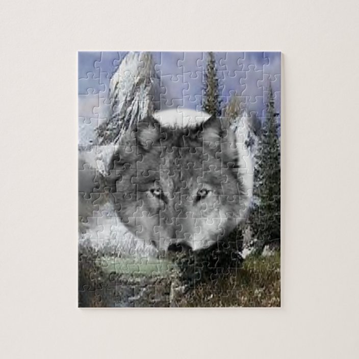 Wolf Jigsaw Puzzle | Zazzle.com
