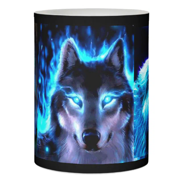 Wolf Led Candle | Zazzle