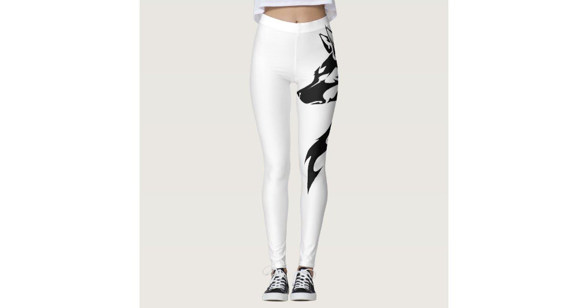 Wolf Leggings | Zazzle