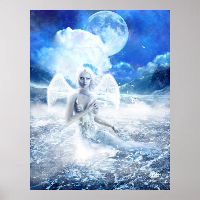 "Wolf Moon" Poster | Zazzle