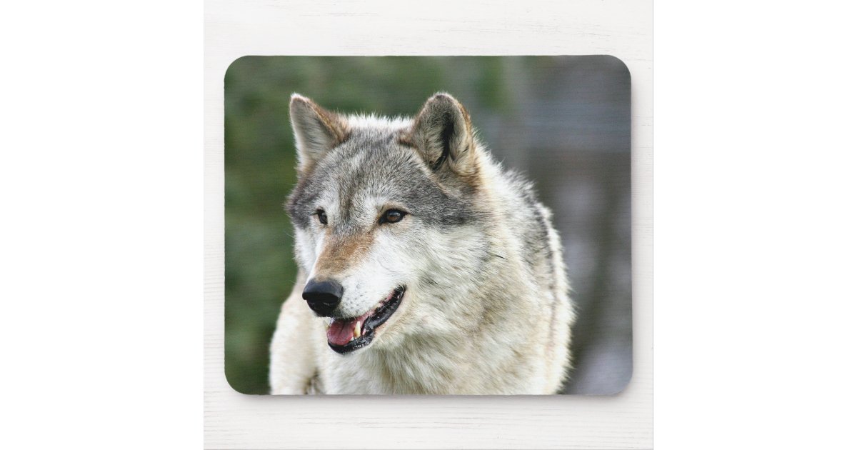 Wolf Mouse Pad | Zazzle