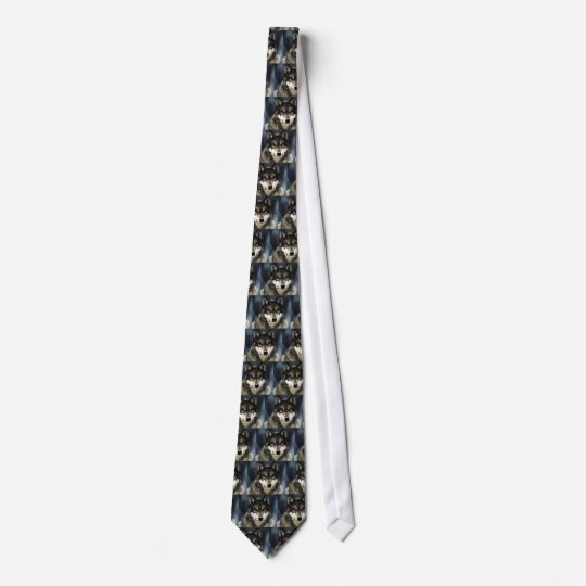Wolf Neck Tie | Zazzle.com