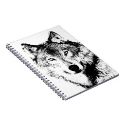 Wolf Notebook | Zazzle