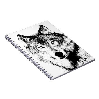 Wolf Notebook | Zazzle