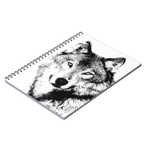 Wolf Notebook | Zazzle