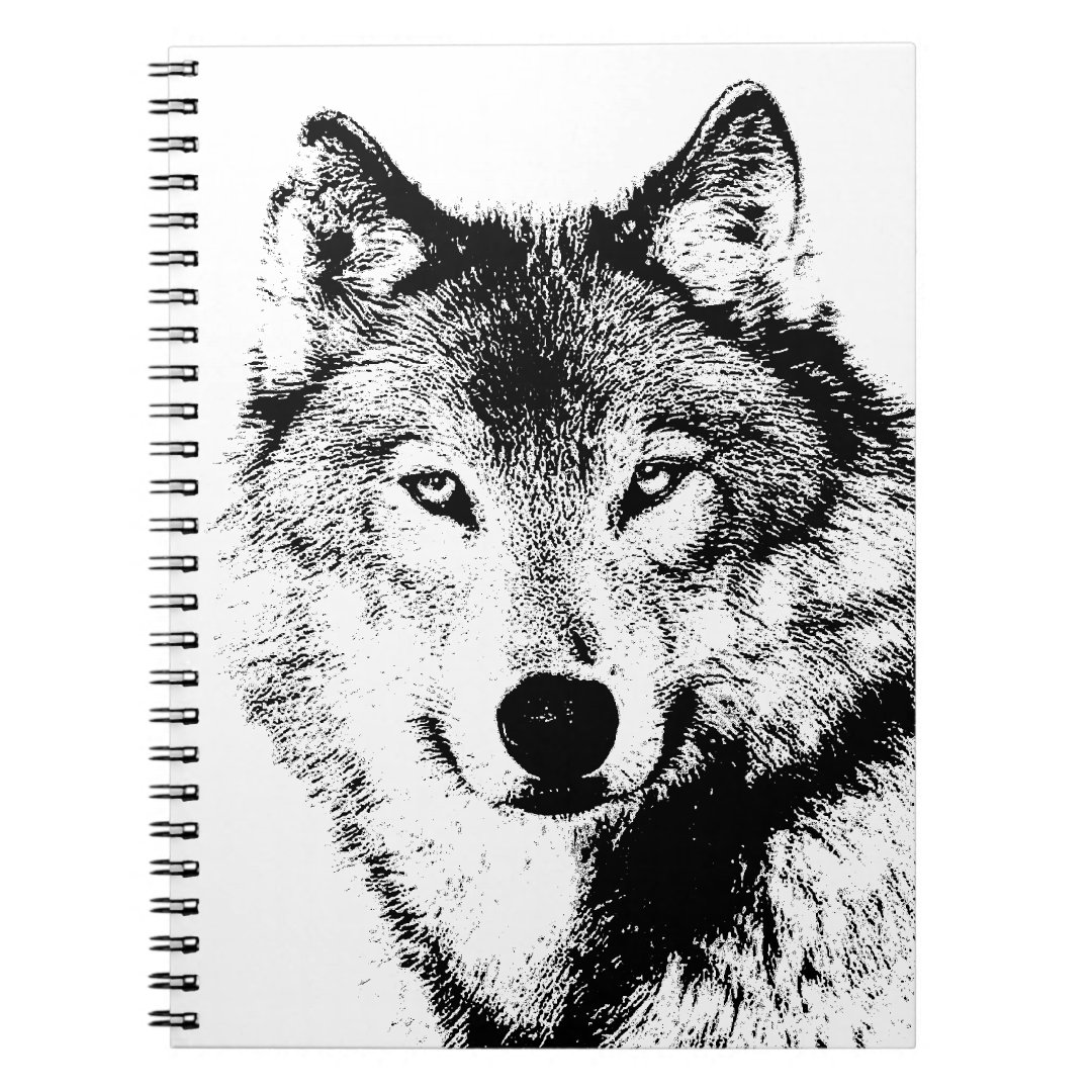Wolf Notebook | Zazzle