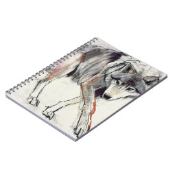 Wolf Notebook | Zazzle