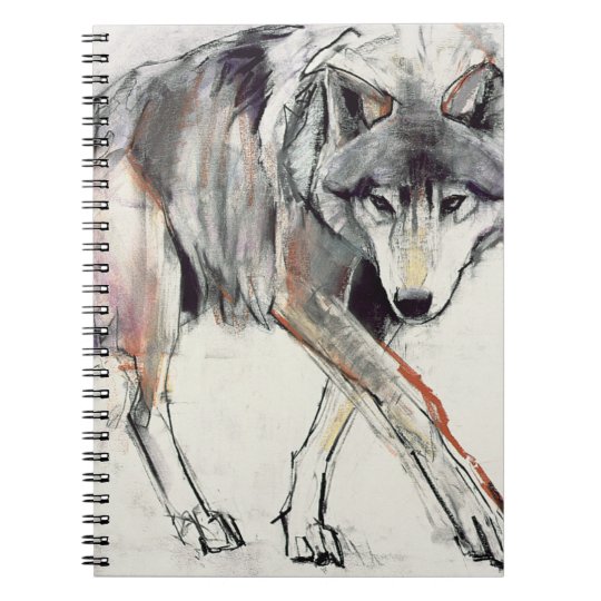Wolf Notebook | Zazzle.com