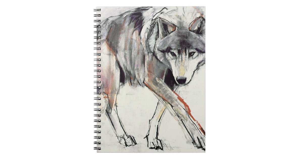 Wolf Notebook | Zazzle