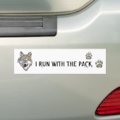 WOLF PACK BUMPER STICKER | Zazzle