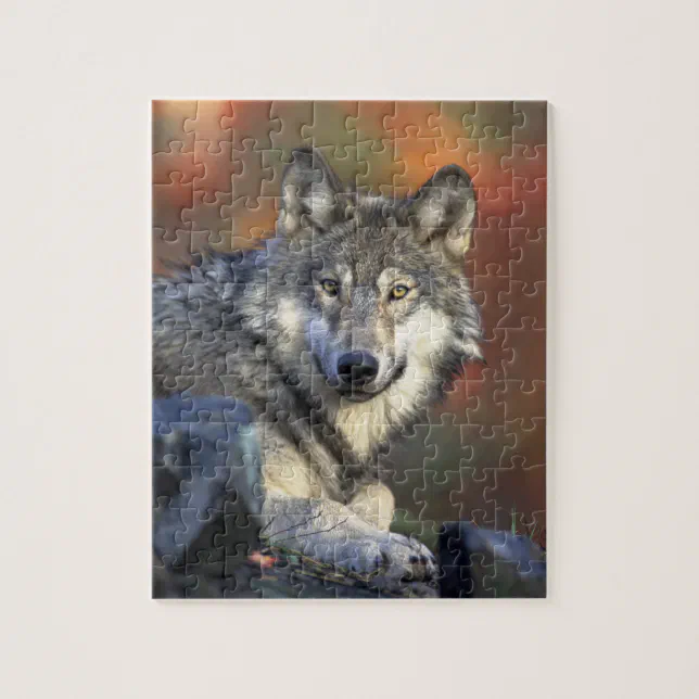 Wolf Puzzle | Zazzle