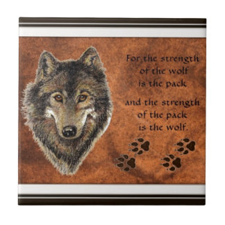 The Strength Of The Wolf Is The Pack Gifts on Zazzle