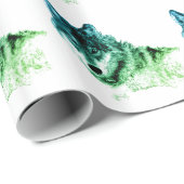 Wolf Wrapping Paper | Zazzle