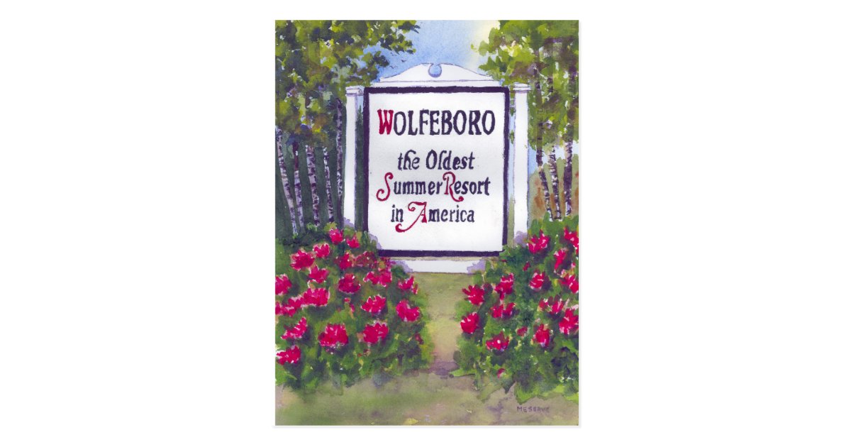 Wolfeboro NH Postcard | Zazzle.com