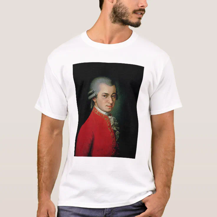 Wolfgang Amadeus Mozart, 1818 T-Shirt | Zazzle