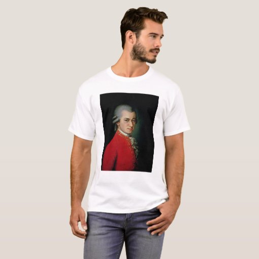Wolfgang Amadeus Mozart, 1818 T-Shirt | Zazzle