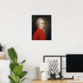 Wolfgang Amadeus Mozart 1819 - Barbara Krafft Poster | Zazzle