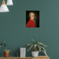 Wolfgang Amadeus Mozart Portrait Poster | Zazzle