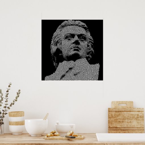 Wolfgang Amadeus Mozart Poster | Zazzle