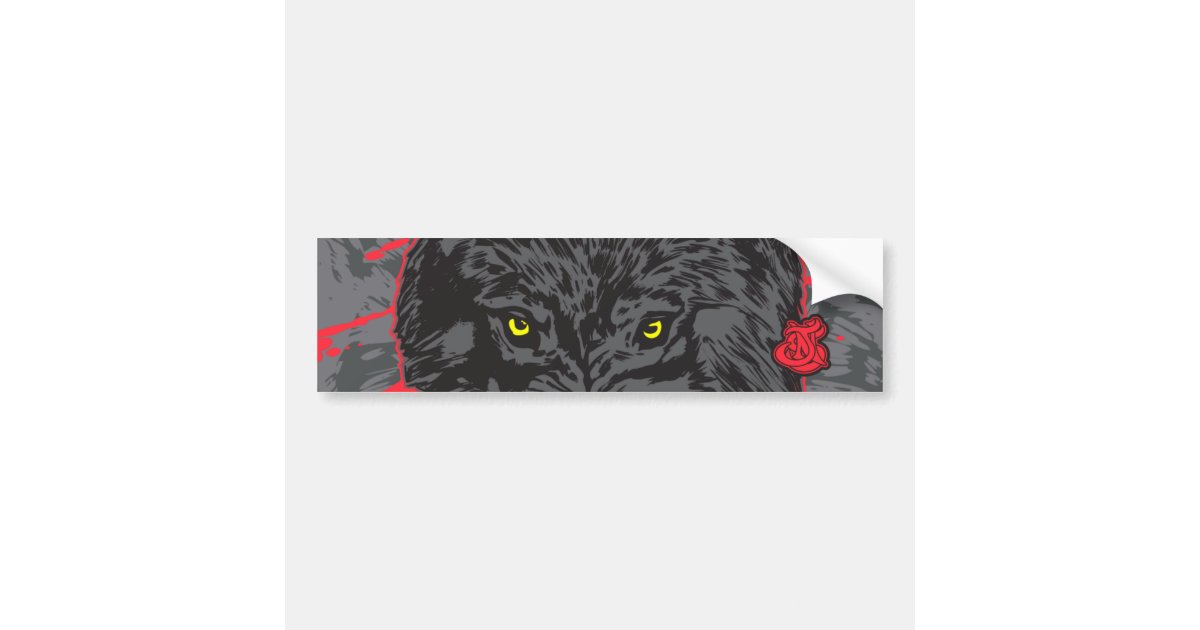 Wolfpack Bumper Sticker | Zazzle