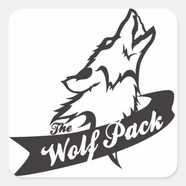 WolfPack Sticker | Zazzle