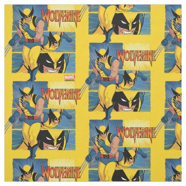 X-Men Character Symbol Fabric | Zazzle