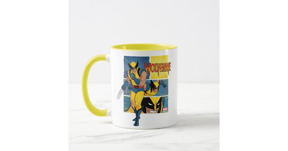 Wolverine Character Panel Graphic Mug | Zazzle