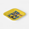 Wolverine Character Panel Graphic Paper Plates | Zazzle