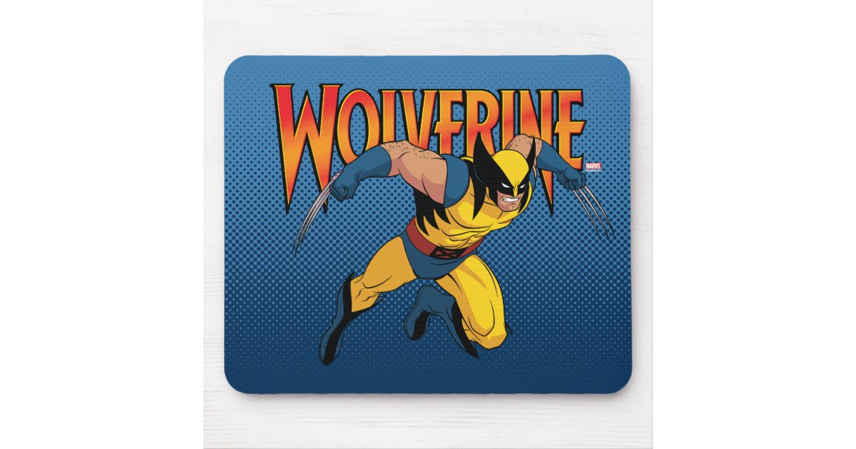 Wolverine Character Pose Mouse Pad | Zazzle