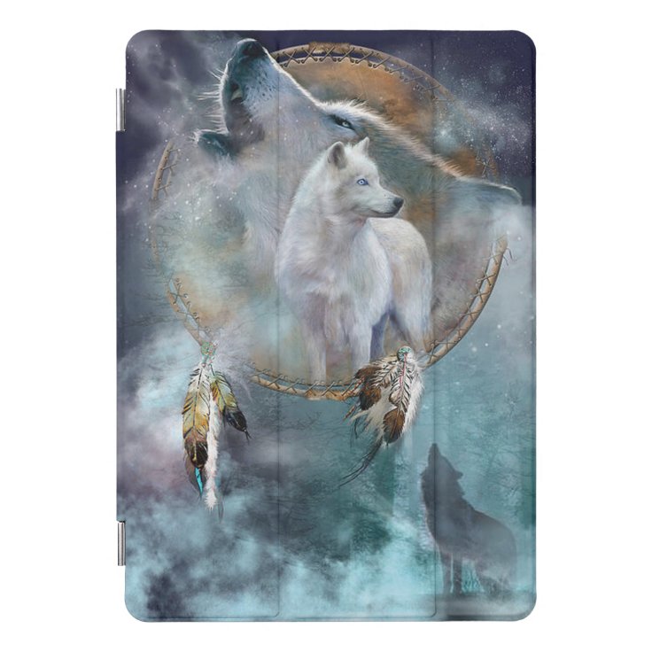 Wolves and Dreamcatcher iPad Pro Cover | Zazzle