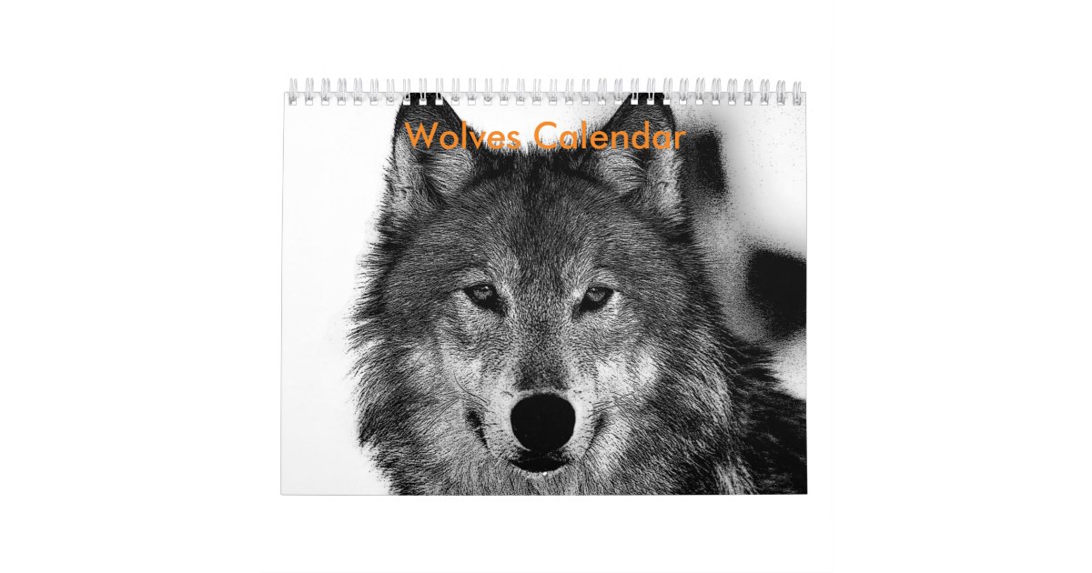 Wolves Calendar | Zazzle