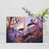 Wolves in the Forest Postcard | Zazzle