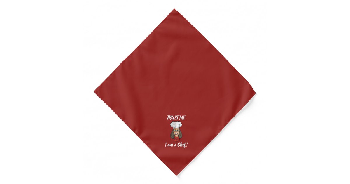 Woman Chef Bandana | Zazzle