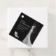 Woman Elegant Fabulous Silver Dress 50th Birthday Favor Tags | Zazzle