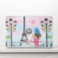 Woman In Paris Laptop Skin Eiffel Tower | Zazzle
