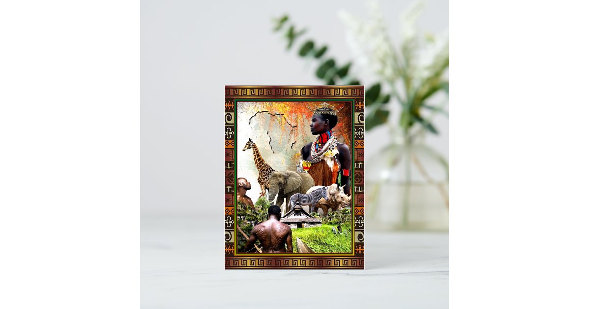 Woman King Postcard | Zazzle