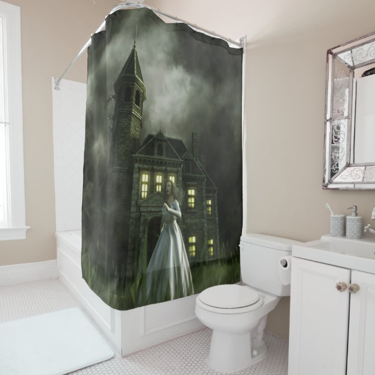 Haunted Mansion Shower Curtain