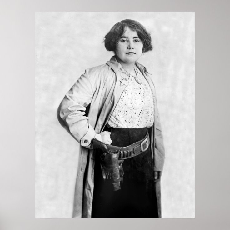 Woman Sheriff, 1910 Poster | Zazzle