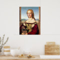 Woman with the Unicorn by Raphael - Poster/Print Poster | Zazzle