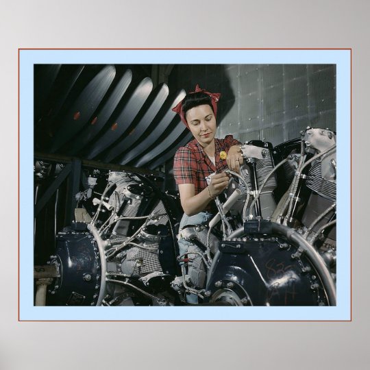 Woman Worker Poster | Zazzle.com