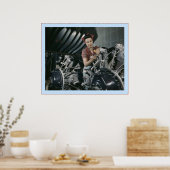 Woman Worker Poster | Zazzle