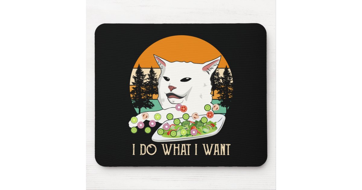 Woman Yelling At Cat Meme, Cat Meme Mouse Pad | Zazzle