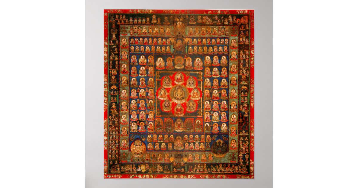Womb Realm Mandala Poster | Zazzle