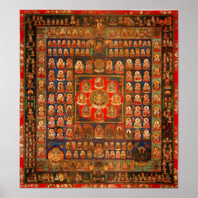 Womb Realm Mandala Poster | Zazzle